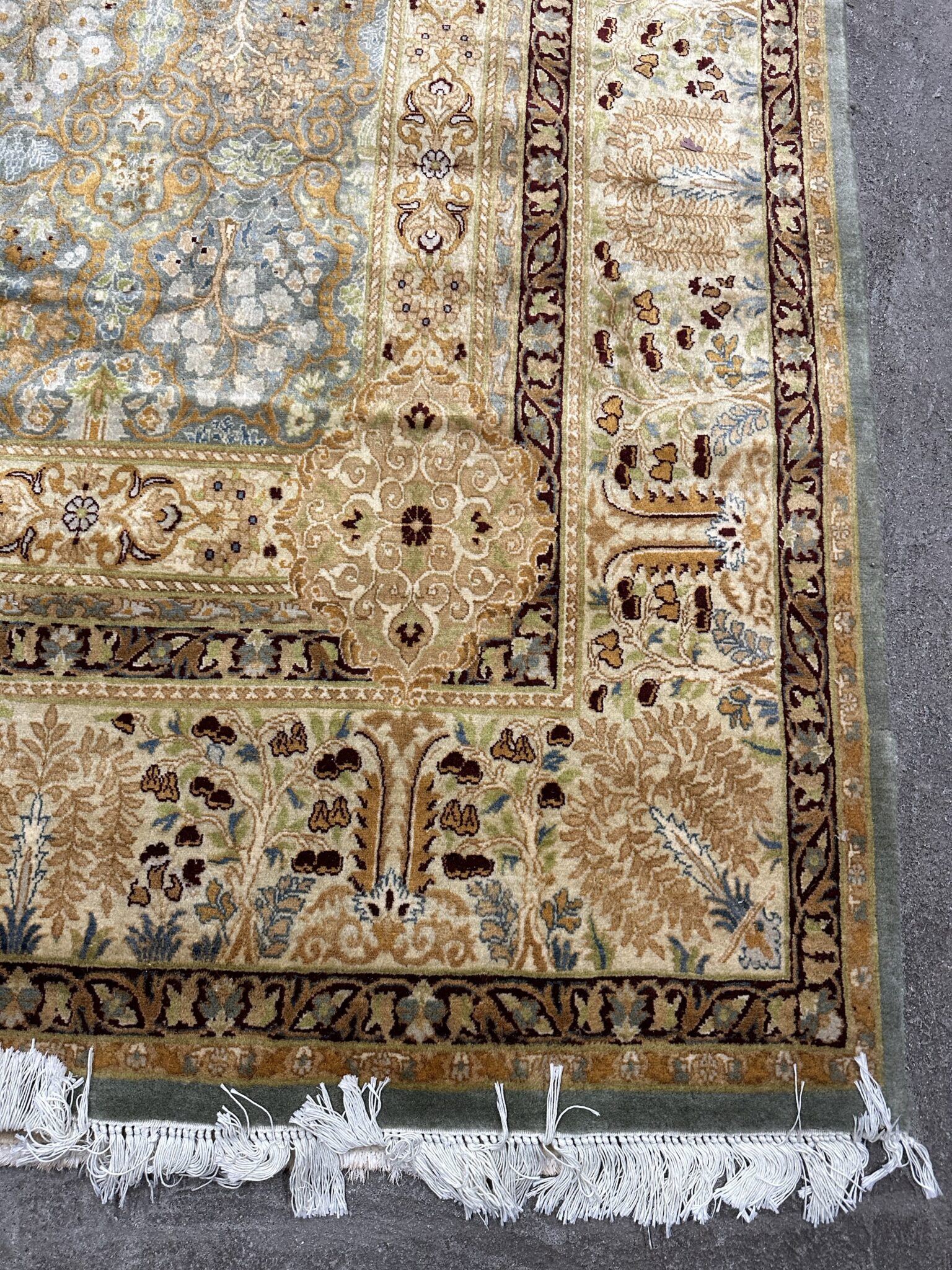 Pakistani – Garden Hand Woven Wool Design 9’ x 13’ – Monarch Rug World